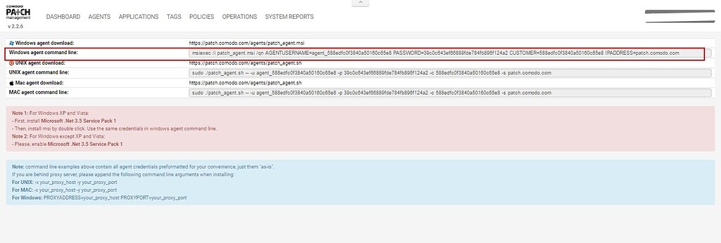 Procedure to install Comodo patch management agent and allow it in firewall - Automation Scripts ...